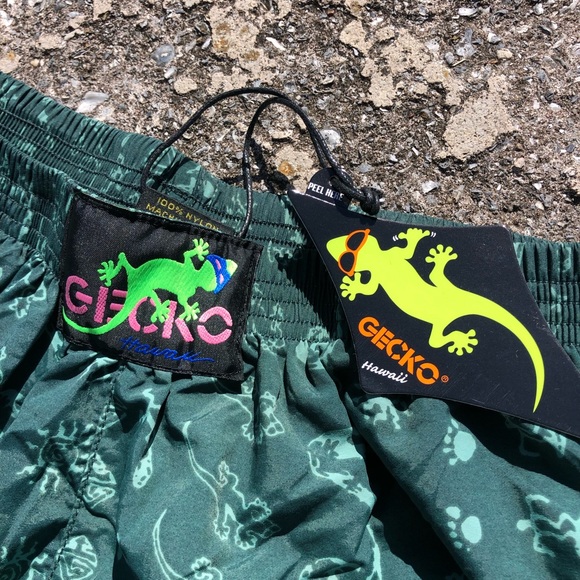 gecko hawaii | Pants & Jumpsuits | New Gecko Hawaii Retro Beach Pants ...
